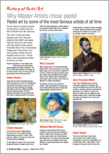 Featured on the cover magazine of the Pastel Society of Victoria, in ...